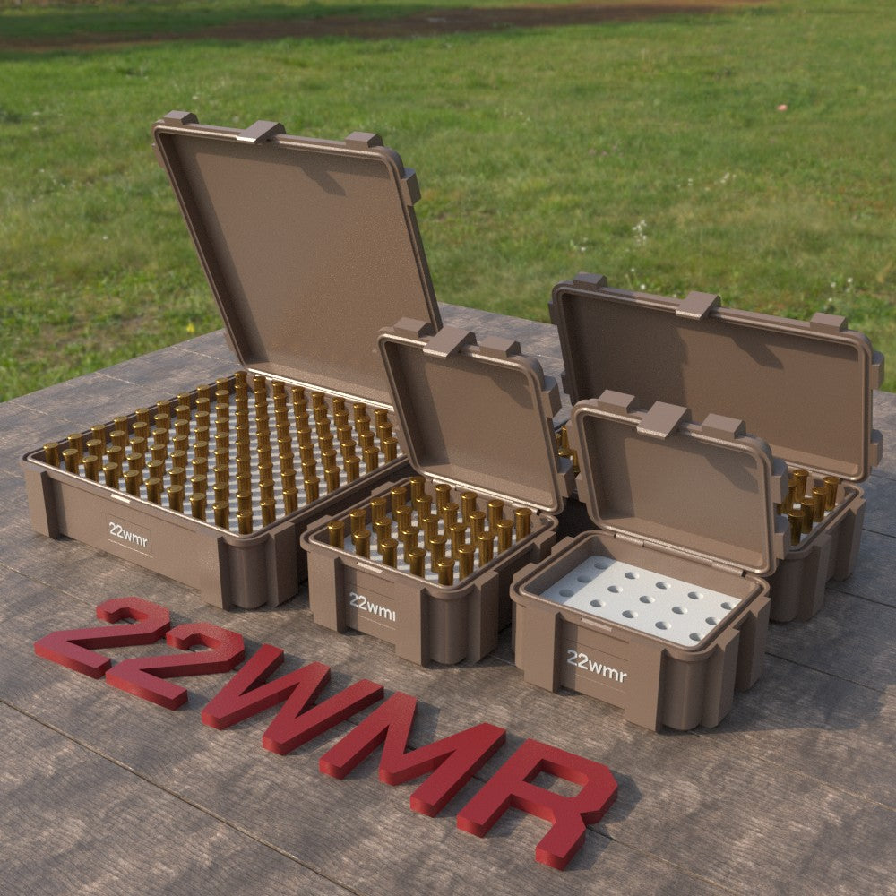 Filamelt Munitionsbox / .22 WMR / ‘Klappdeckel’ / Patronenbox, Ammo Box ...